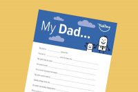 Download Your FREE 'My Dad' Printable for Father's Day