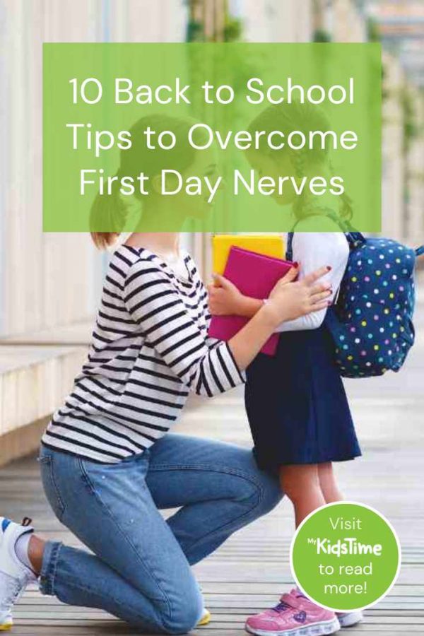 10 Back to School Tips to Overcome First Day Nerves
