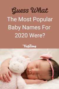 Guess What the Most Popular Baby Names for 2020 Were?
