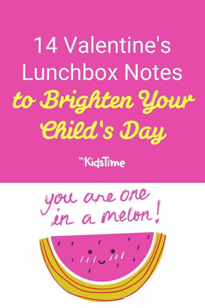 14 Valentine's Lunchbox Notes to Brighten Your Child's Day