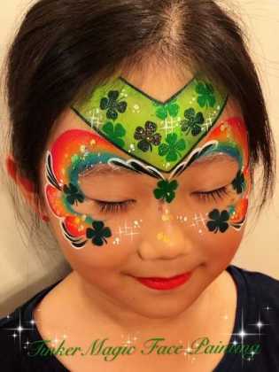 Get Your Green On with 11 Fun St Patrick's Day Face Paint Ideas!