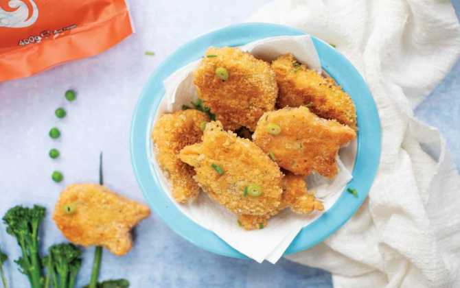 Kids Will Love These Delicious Crispy Little Fishy Salmon Nuggets