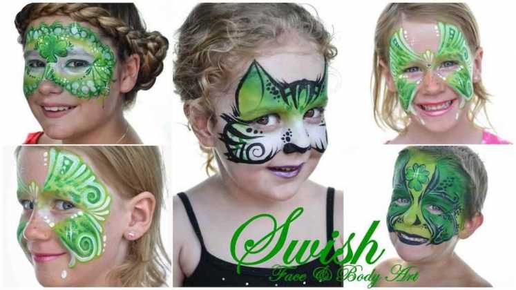Get Your Green On with 11 Fun St Patrick's Day Face Paint Ideas!
