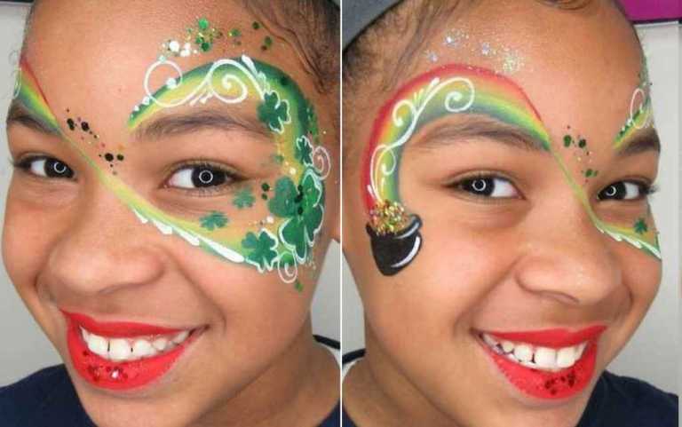 Get Your Green On with 11 Fun St Patrick's Day Face Paint Ideas!
