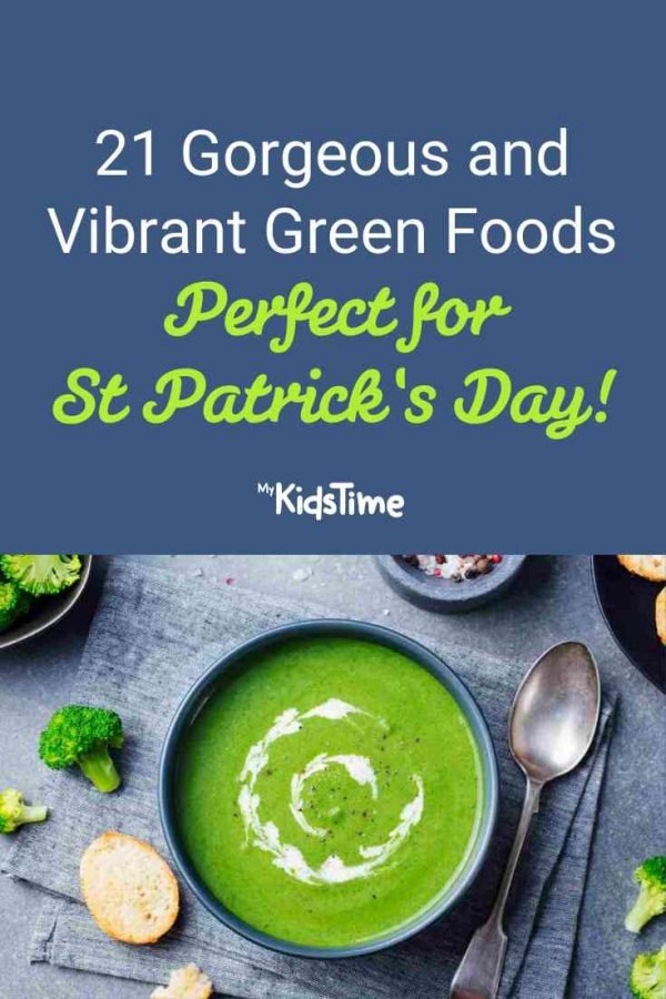 21 Gorgeous and Vibrant Green Foods for St Patrick's Day