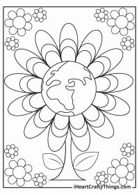 12 FREE Earth Day Colouring Pages for Kids