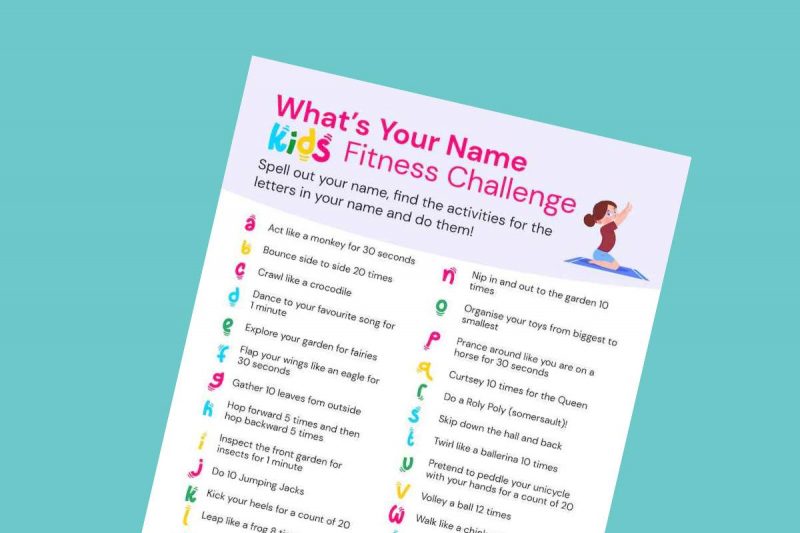 Have a Giggle with the 'What's Your Name?' Kids Exercise Challenge!