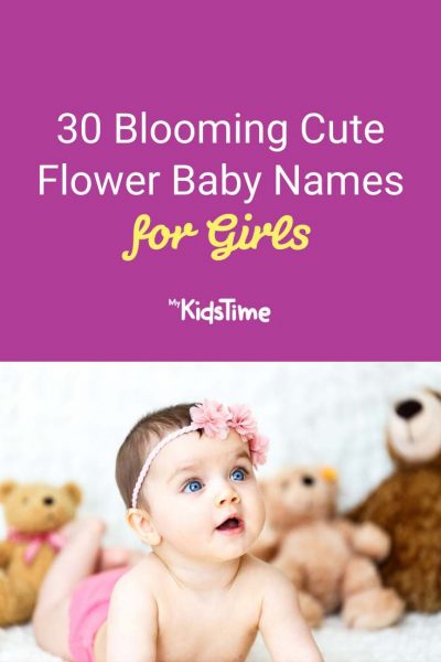 30 Blooming Cute Flower Baby Names for Girls
