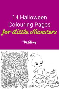 14 Haunted Halloween Colouring Pages for Little Monsters