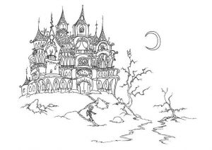 14 Haunted Halloween Colouring Pages for Little Monsters