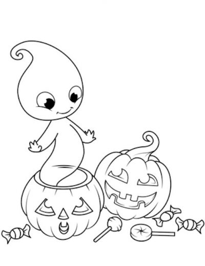 14 Haunted Halloween Colouring Pages for Little Monsters