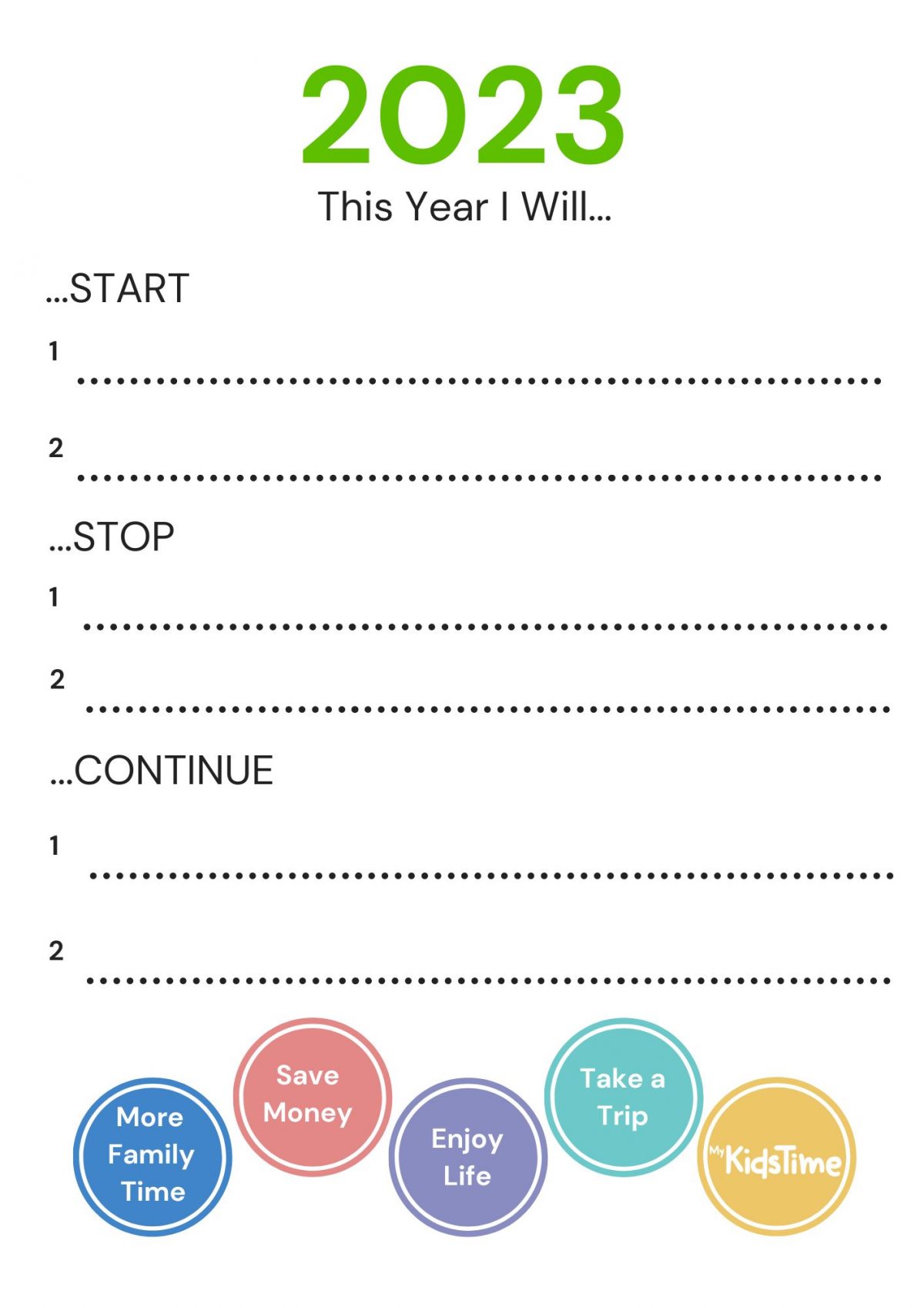 How To Make Better New Year Resolutions (and a FREE Download)!