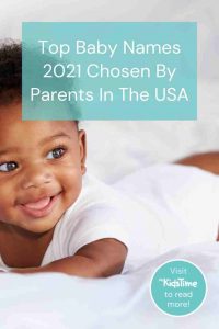 These are the Top Baby Names 2021 Chosen by Parents in the USA