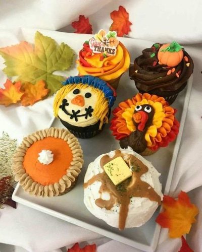Seasonal and Simple Thanksgiving Cupcakes to Make at Home