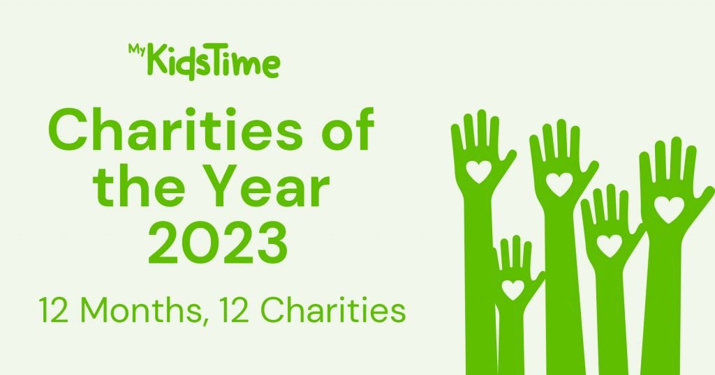 Charities of the Year Badges - MyKidsTime
