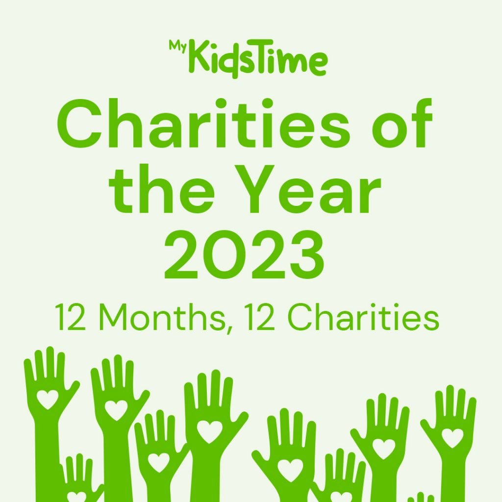 Charities of the Year Badges - MyKidsTime