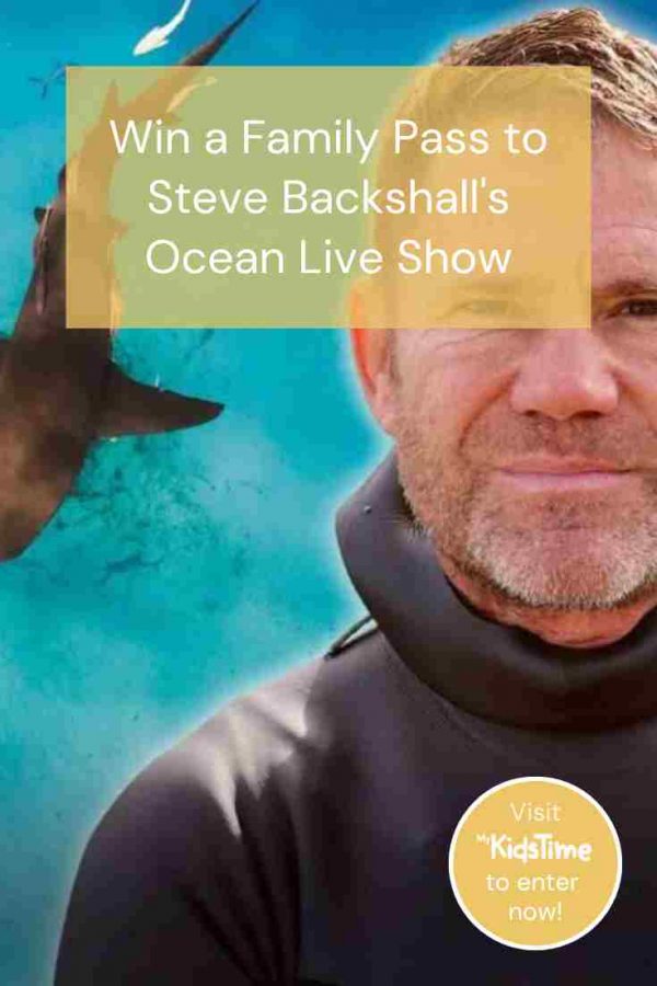 Win a Family Pass to Steve Backshall's Ocean Live Show