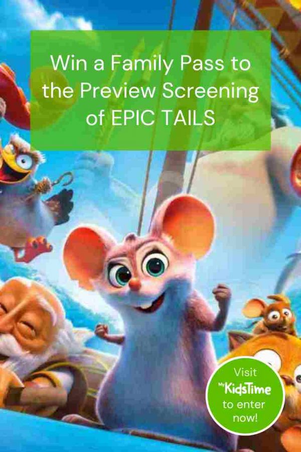Win a Family Pass to the Preview Screening of EPIC TAILS